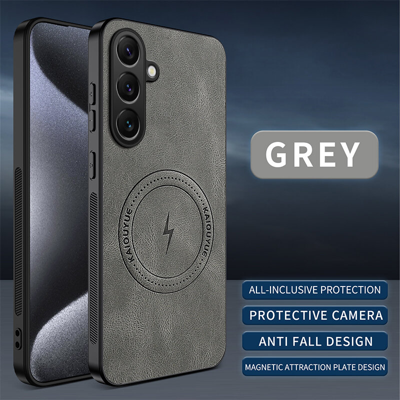 Чехол для Samsung Galaxy S25 / Самсунг Галакси С25 Роскошная модная кожа, антиударный Защитная оболочка