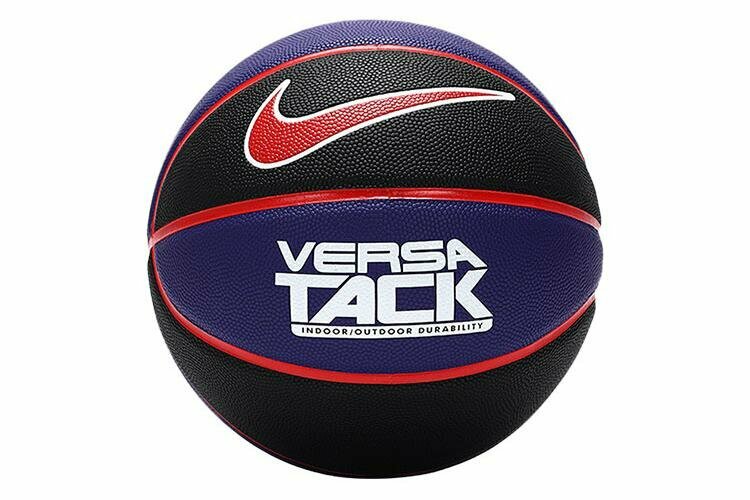 Баскетбольный мяч унисекс Nike Versa Tack, чёрный/синий/красный, размер 7