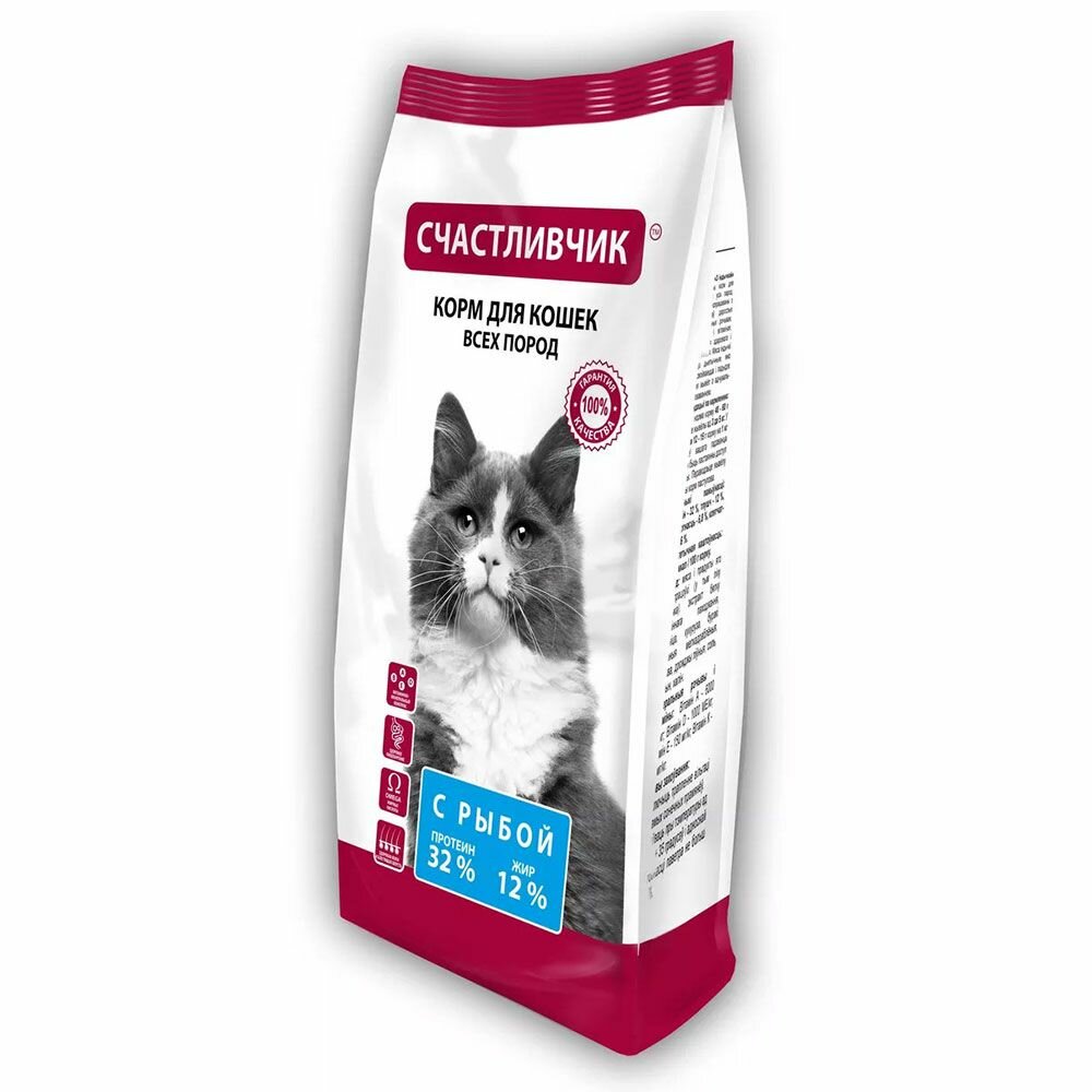 Корм сухой для кошек 400г Рыба
