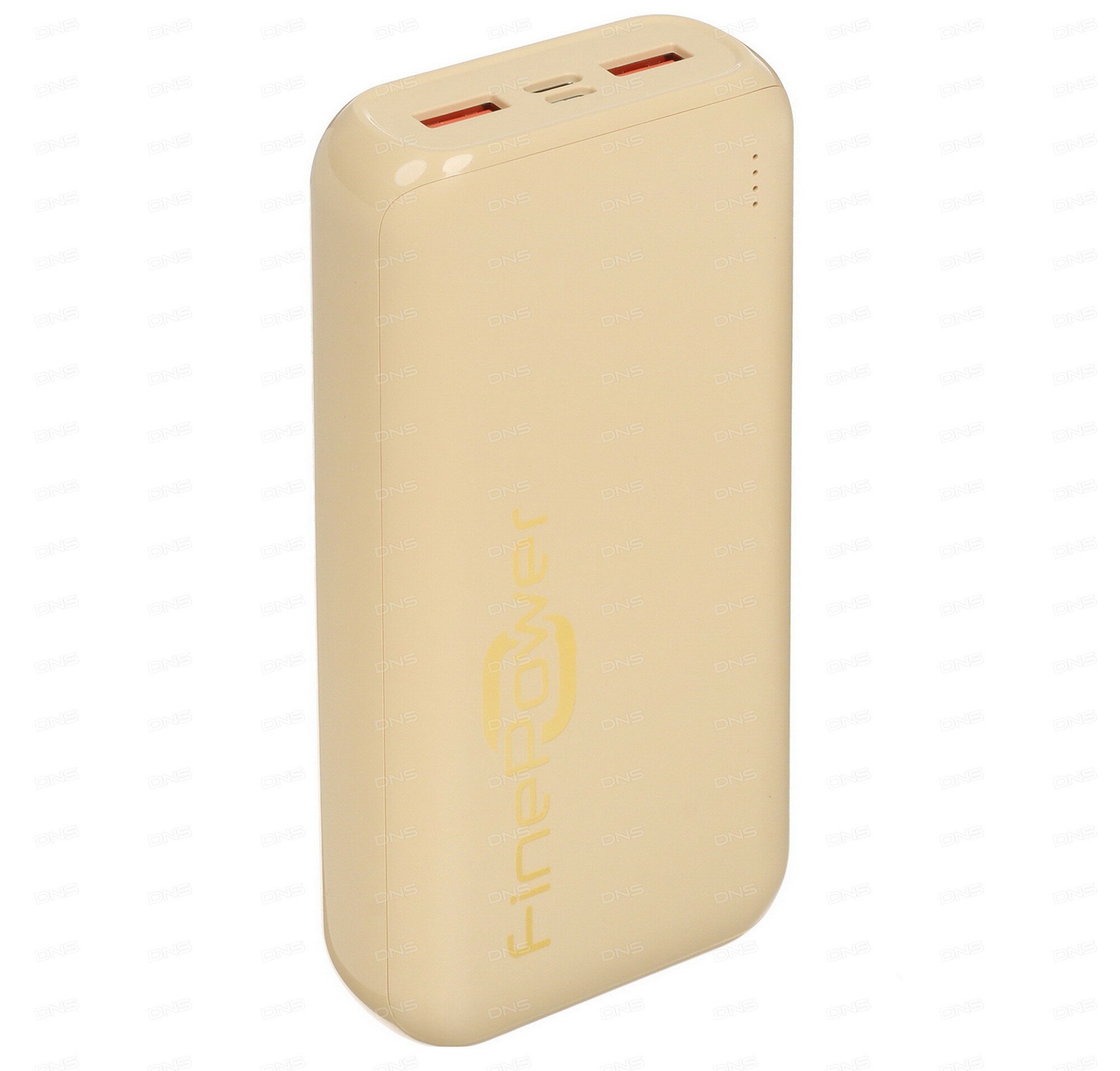 Портативный аккумулятор FinePower Jacked II бежевый