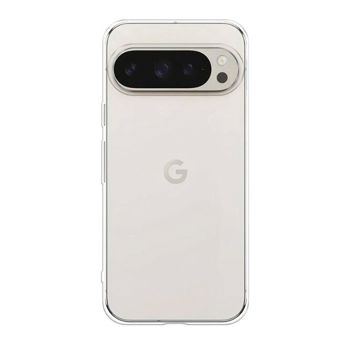 Чехол силиконовый для Google Pixel 10 (5G)/ 10 Pro (5G), с защитой камеры, X-CASE, прозрачный