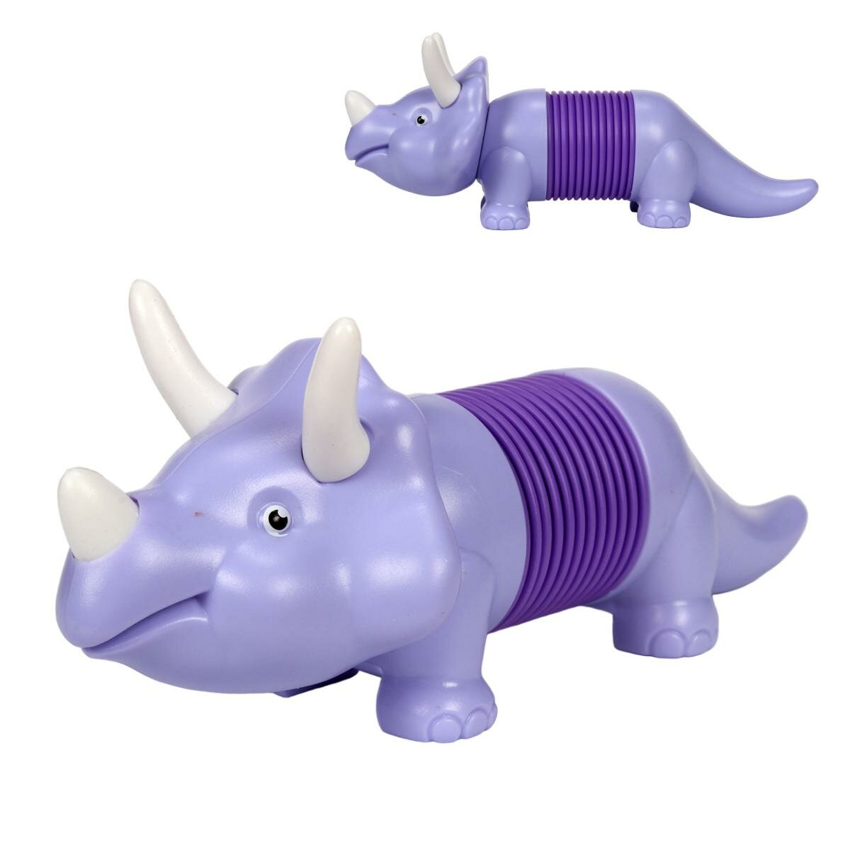 Игрушка тянущаяся в ассортименте, гибкая рифленая трубка, антистресс, пластик