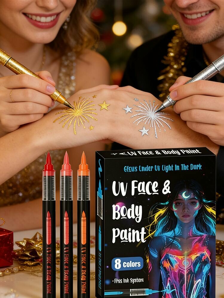 Маркеры для краски для тела, Маркеры для краски для лица , Временная татуировка