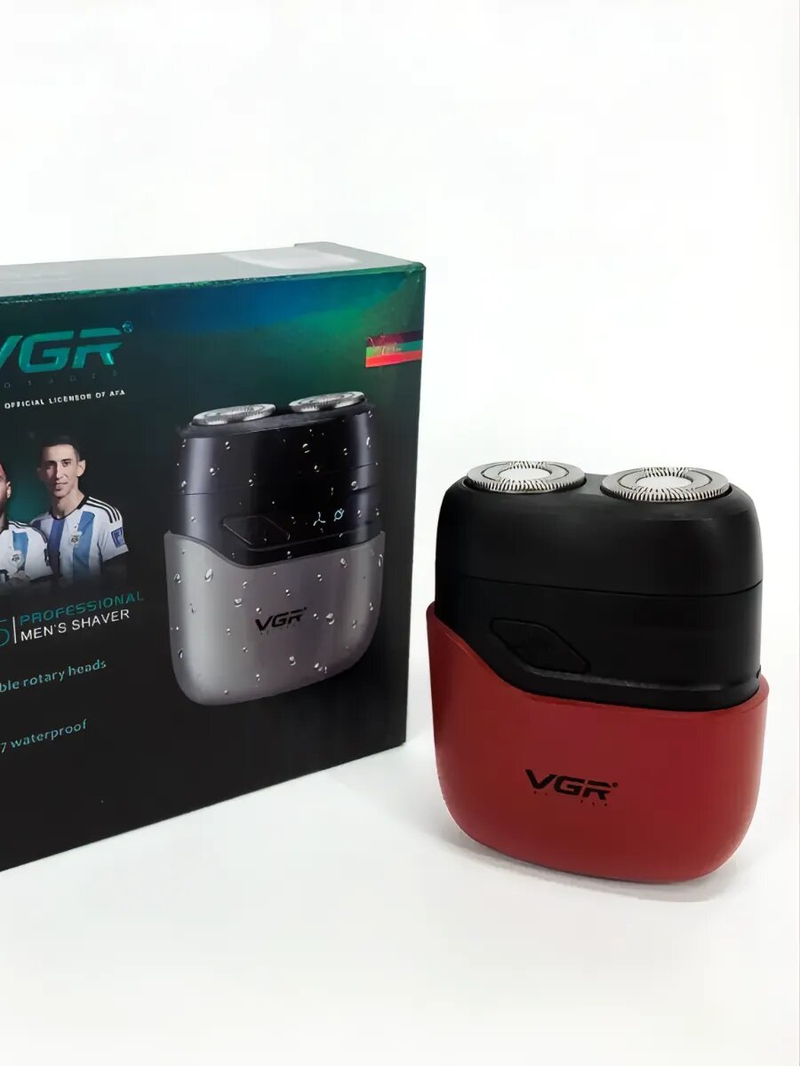 Электробритва мужская для лица аккумуляторная мужская VGR V-345