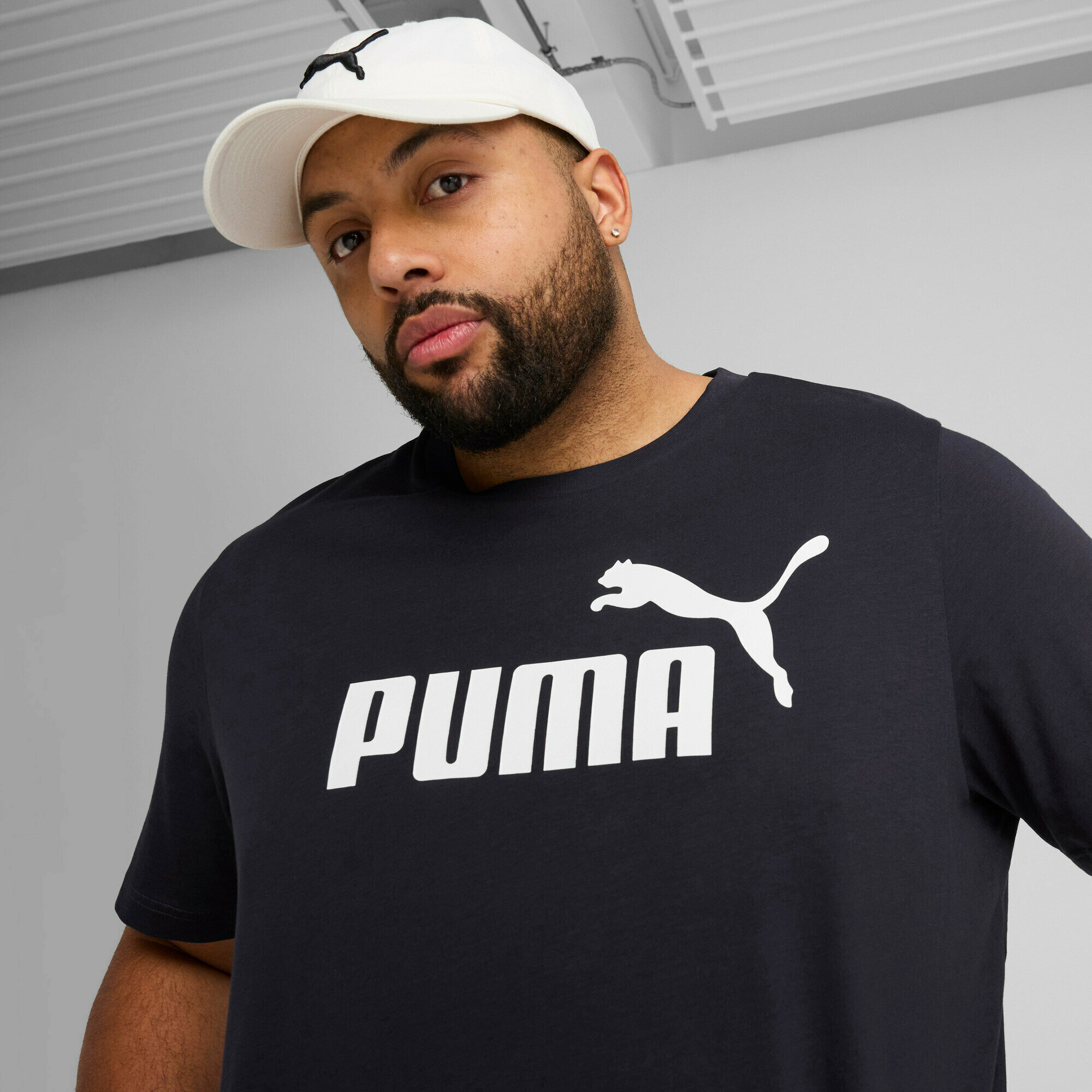 Футболка PUMA Essentials No. 1 Logo, размер 2XL, синий — фото 1