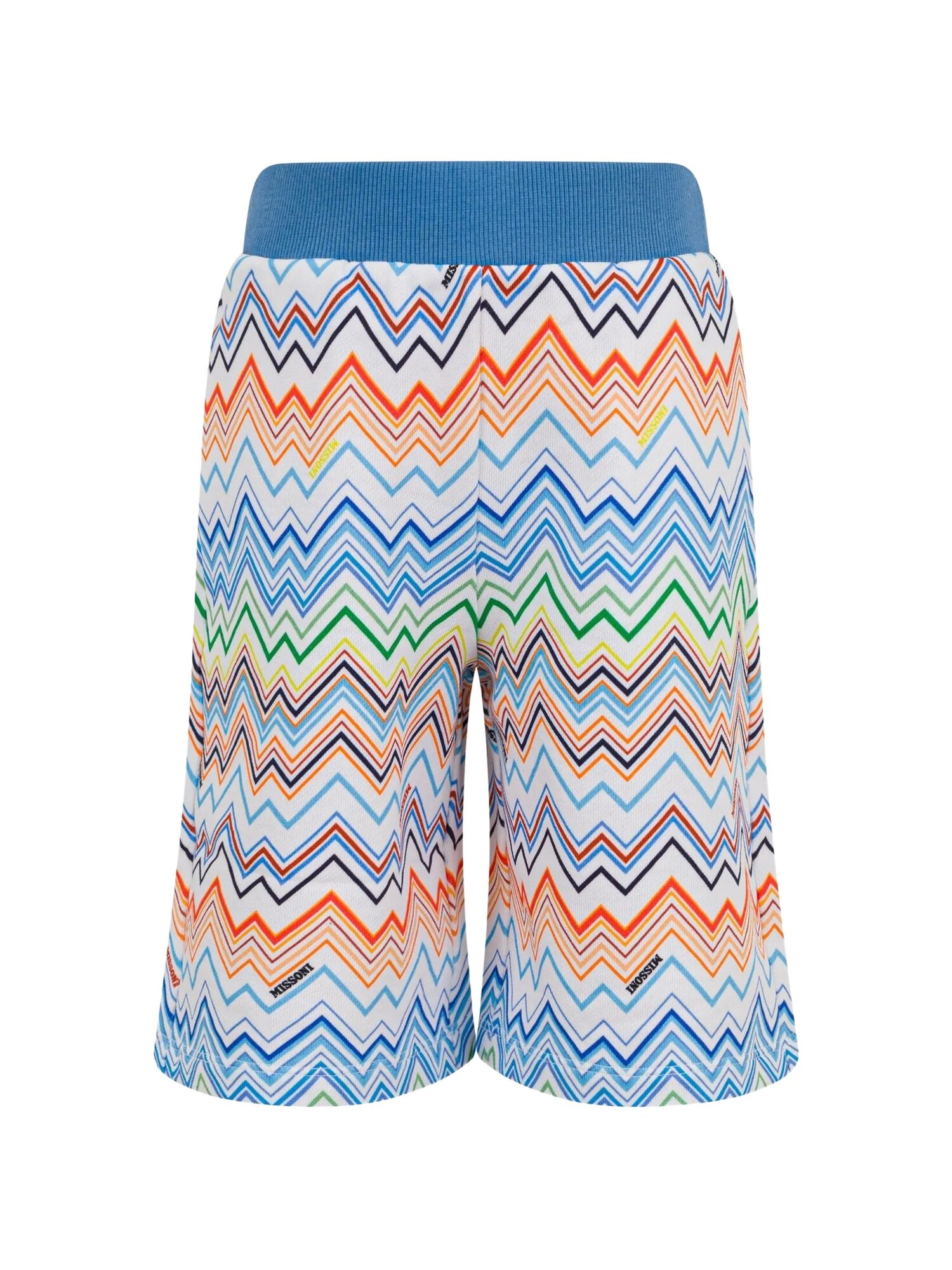 Шорты Zigzag-pattern cotton shorts