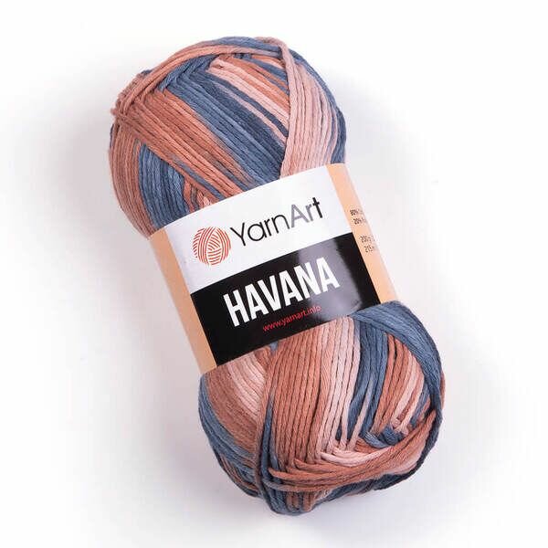 Пряжа YarnArt Havana 2109 (5 мотков по 200г/215м) джинс/беж