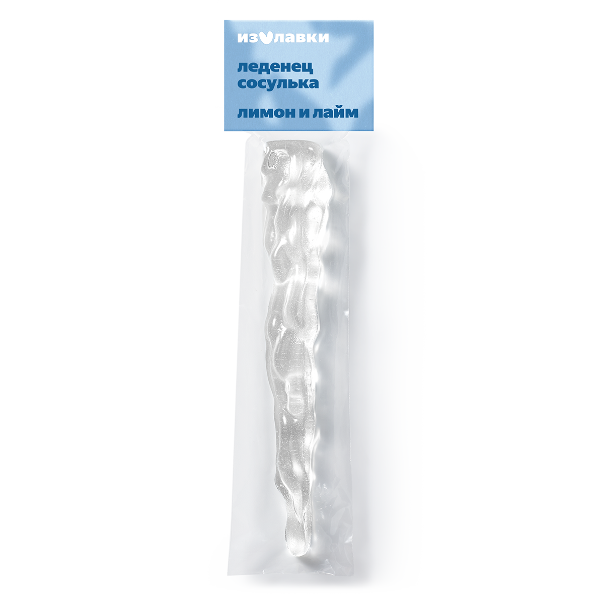 Леденец "Сосулька", Из Лавки, без сахара, лайм и лимон, 230 ккал