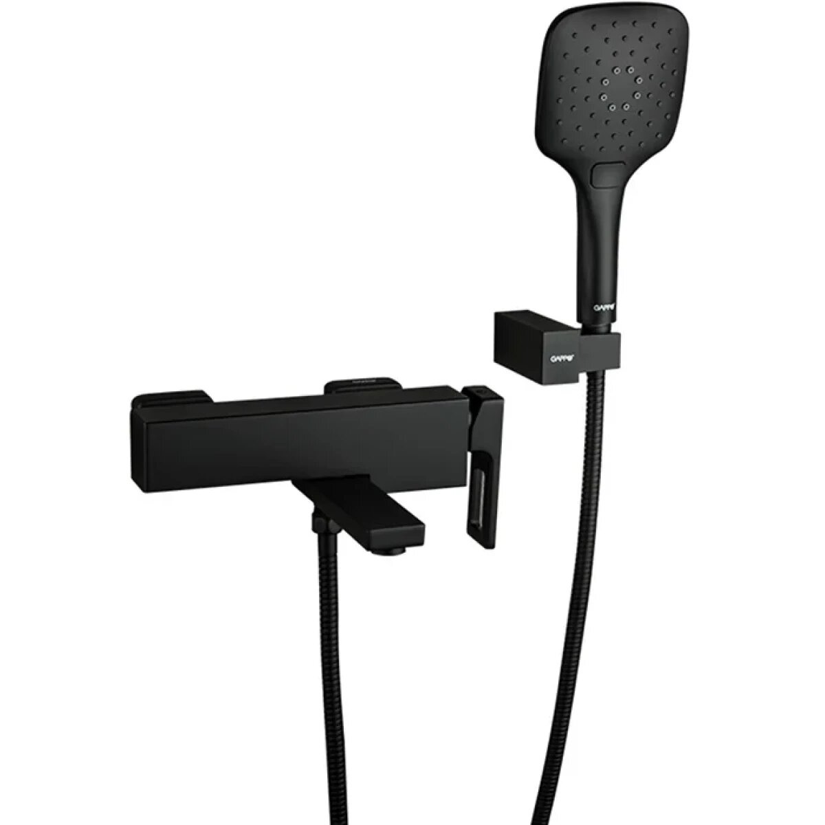 Смеситель для ванны Gappo G3217-6, черный