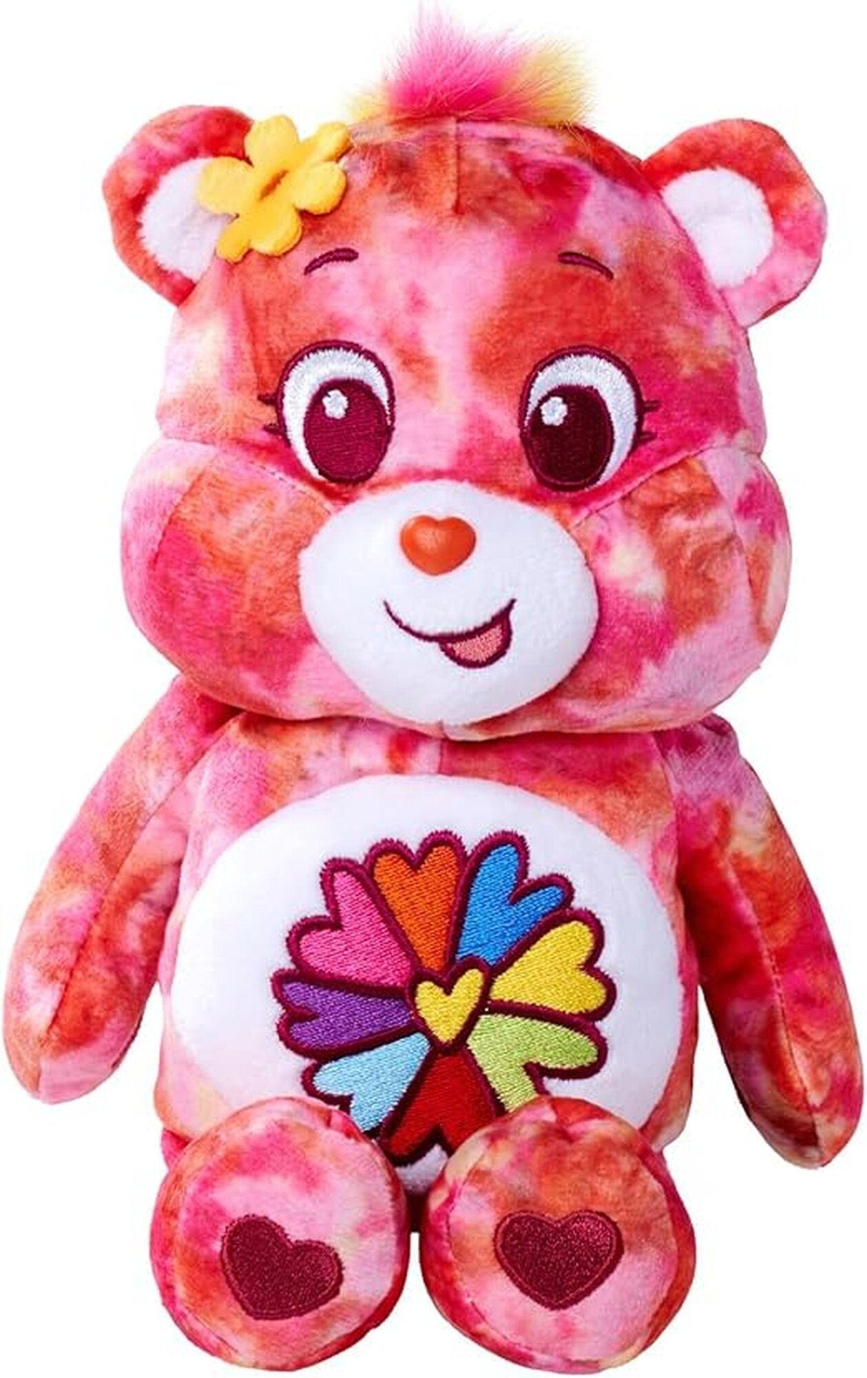 Мягкая игрушка Simba - Care Bears/Flower Power Bear Плюшевый мишка Цветочная сила 23 см, розовый - Симба 6305878015