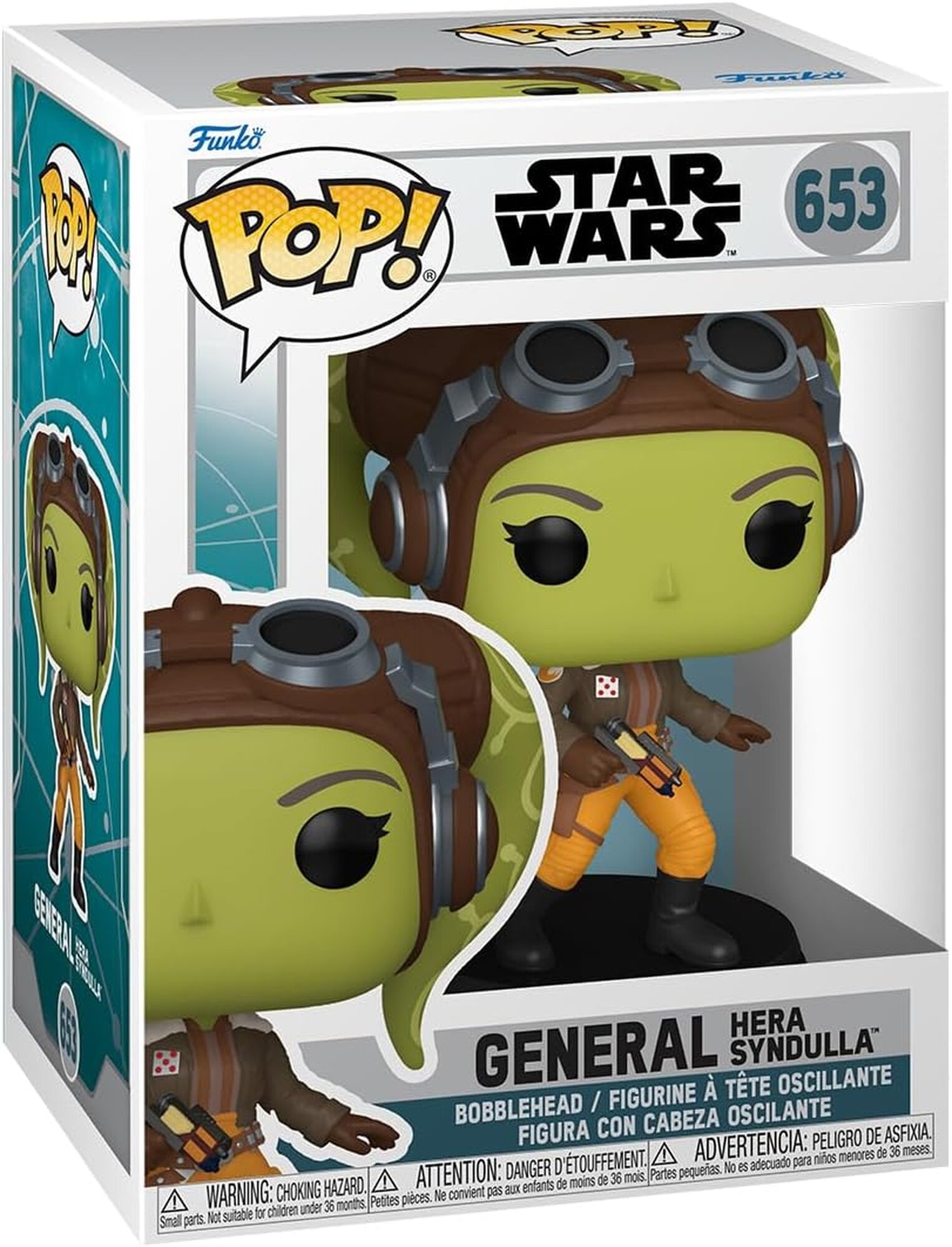 Фигурки Funko Pop - Коллекционная фигурка STAR WARS Генерал Гера Синдулла - Фанко 653