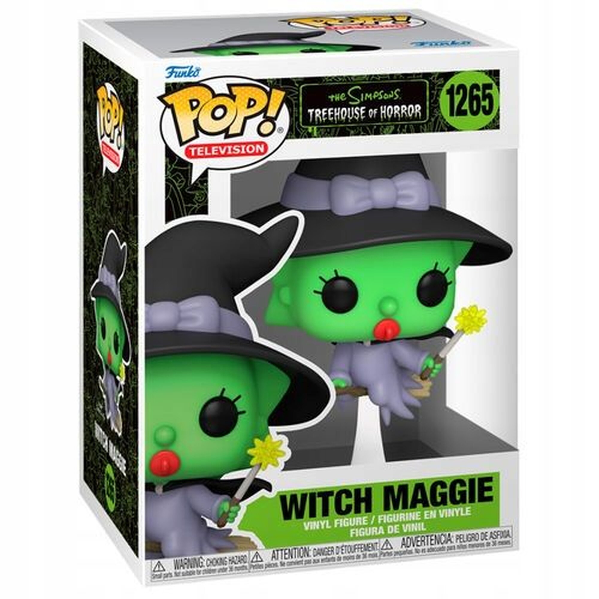 Фигурки Funko Pop TELEVISION - Коллекционная фигурка The Simpsons Treehouse of Horror Ведьма Мэгги - Фанко 1265