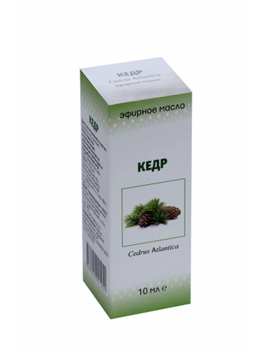 Масло эфирное Кедр, масло эфирное, 10 мл, 1шт, Мирролла