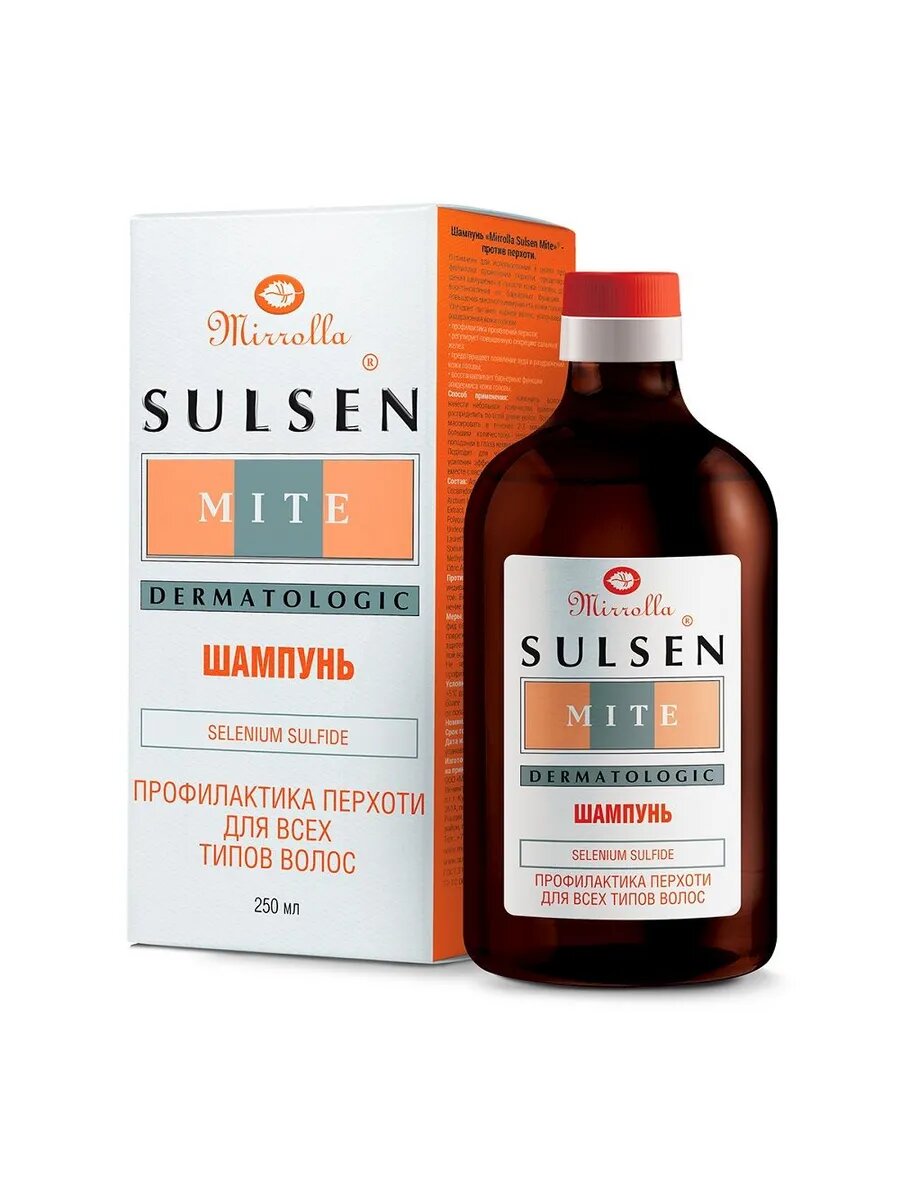 Mirrolla Сульсен Мите Шампунь против перхоти профилактически