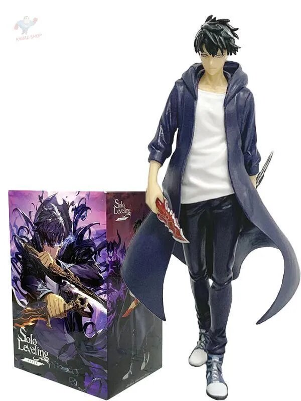 Aниме фигурка Поднятие уровня в одиночку Сон джин ву / Solo Leveling 21cm