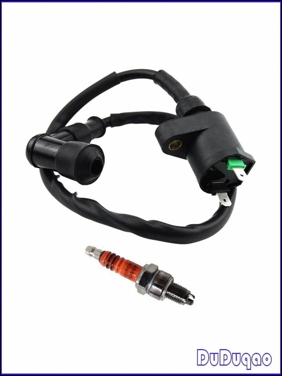 Катушка электромагнитное реле регулятор напряжения 5-контактный CDI коробка свеча зажигания совместим с 50Cc 70Cc 90Cc 110Cc 125Cc Go Kart