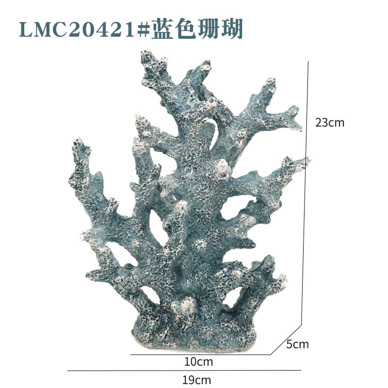 Искусственные кораллы для оформления аквариума, декоративные элементы для рифа, аквариумные коралловые бусины, декоративные аксессуары, окрашенные искусственные коралловые деревья.