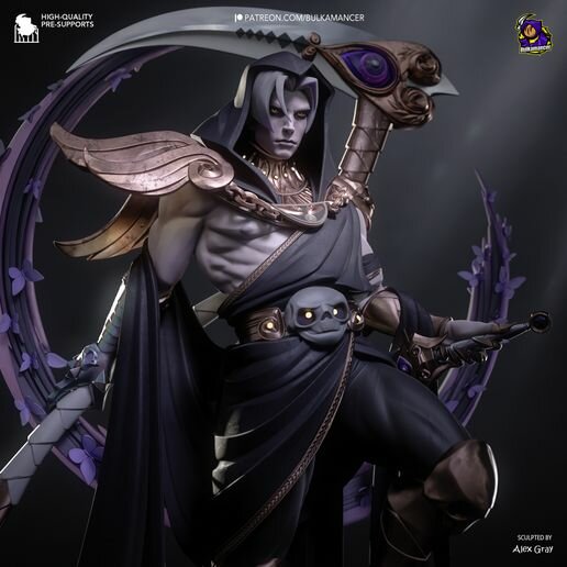 Сборная модель Thanatos (Hades), 321мм, 1/8 для покраски