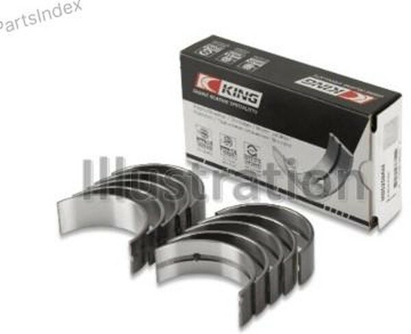 Комплект вкладышей коренных KING MB5527AM Toyota Corolla, Celica, Carina, Hi-Ace, Mr2, Tercel 1.4, 1.6 83-> 2a, 3a, 4a STD