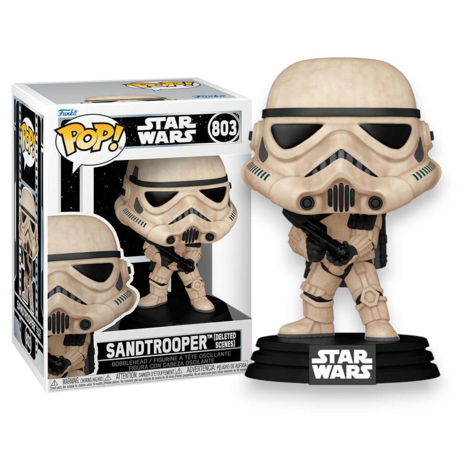 Фигурка Funko Pop! коллекционная Штурмовик "Звездные Войны Удаленные сцены" 803 (Фигурка Фанко Поп)