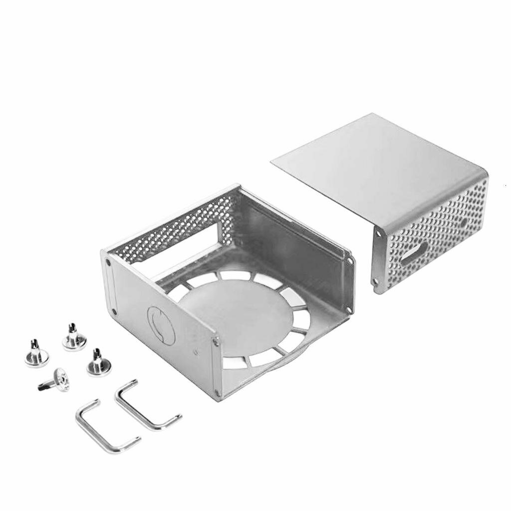 Металлическая стойка для мини-ПК, Серебро