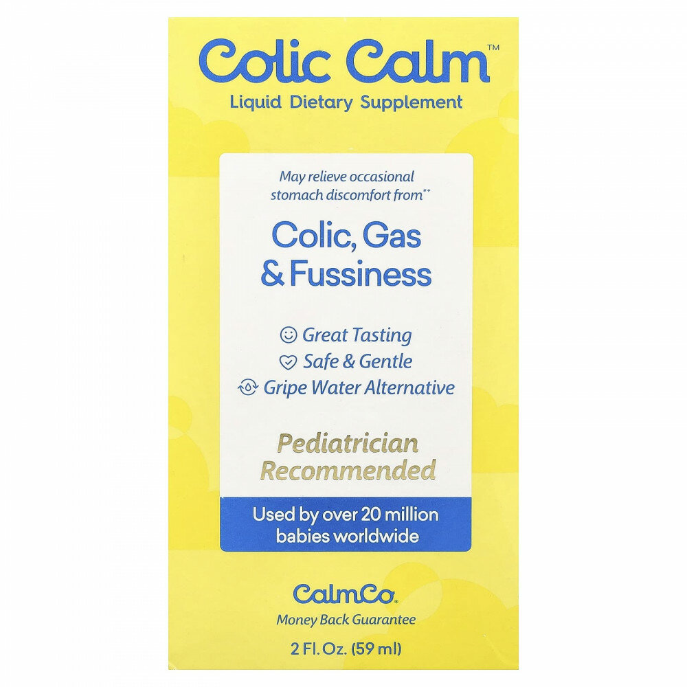 Colic Calm, Colic, средство от газообразования и нервозности, 59 мл (2 жидк. унции)