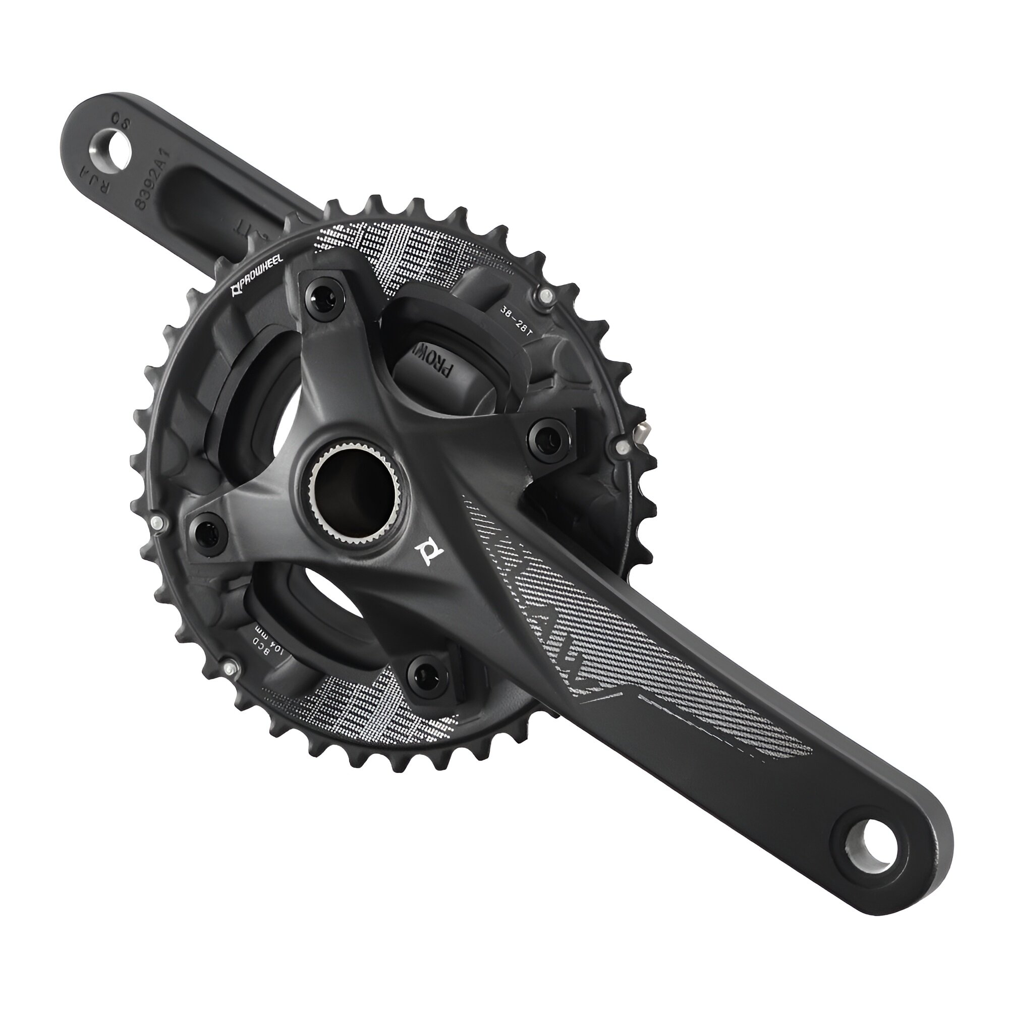 Система шатунов Prowheel CLAW-551-TT 2x11 скоростей, 36T-26T, 175 мм, для MTB