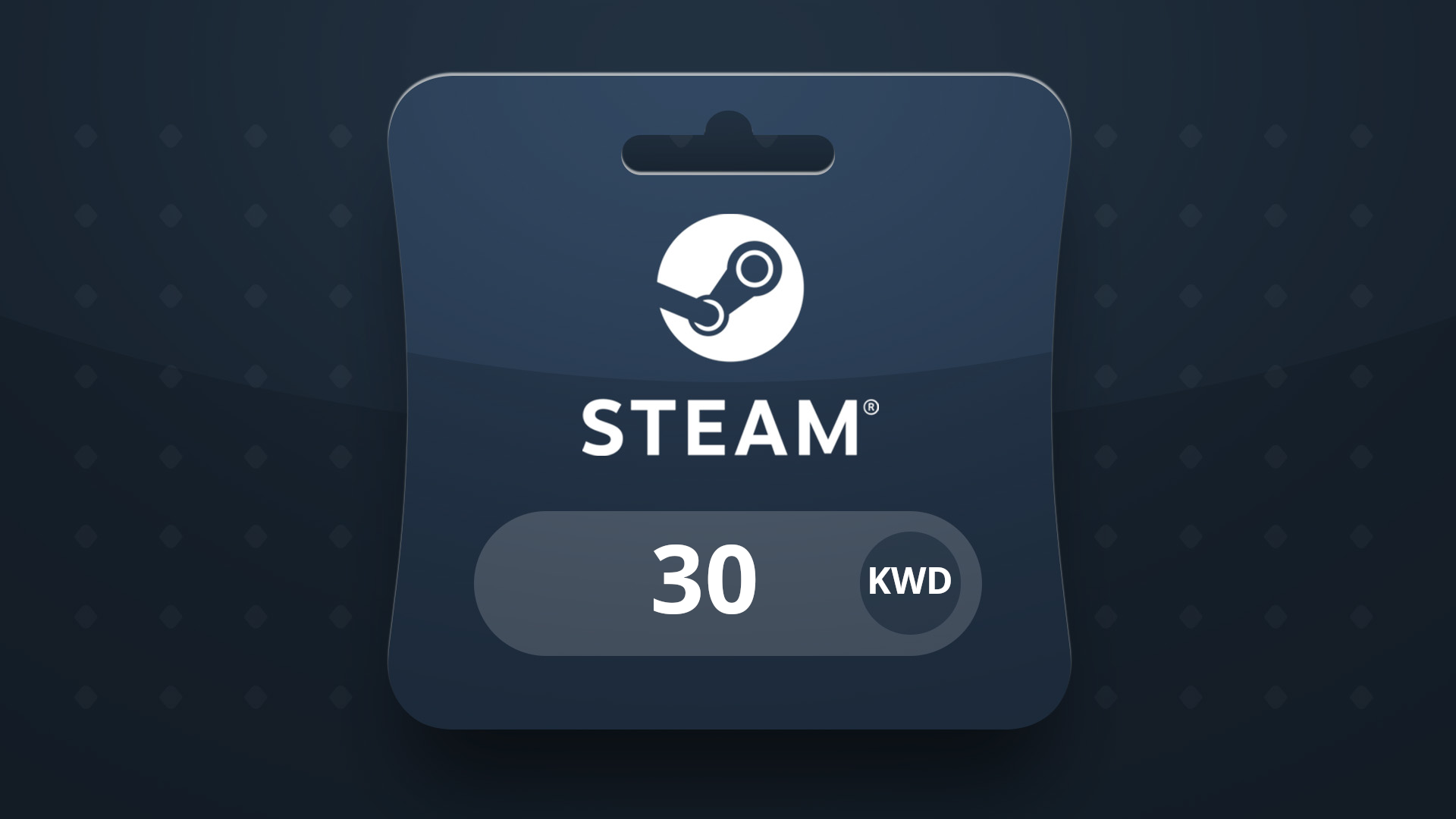 Steam Wallet KWD 30 Подарочная карта • регион Весь мир • цифровой ключ