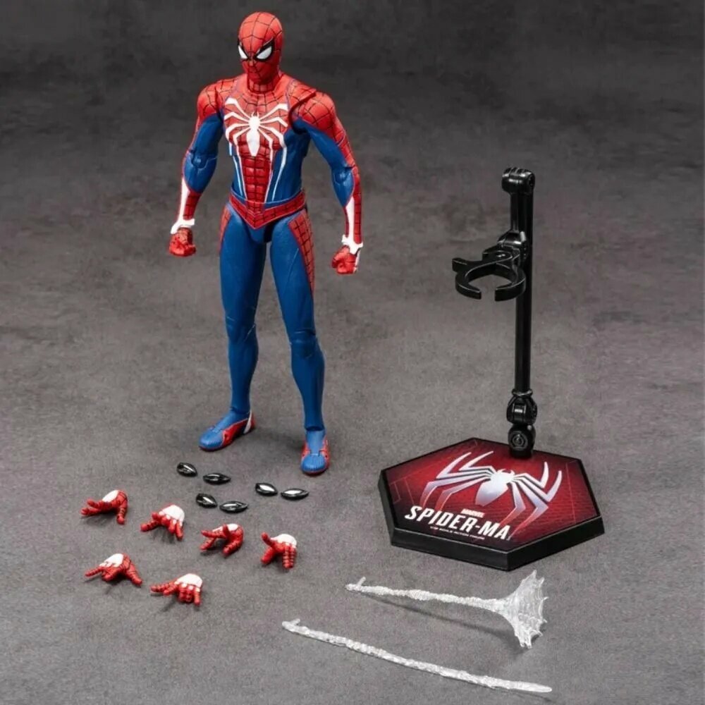 ZD Toys Человека-паука Фигурка : Костюм Advanced Suit 2.0, Аниме-фигурка, Статуэтка, Коллекционная Модель