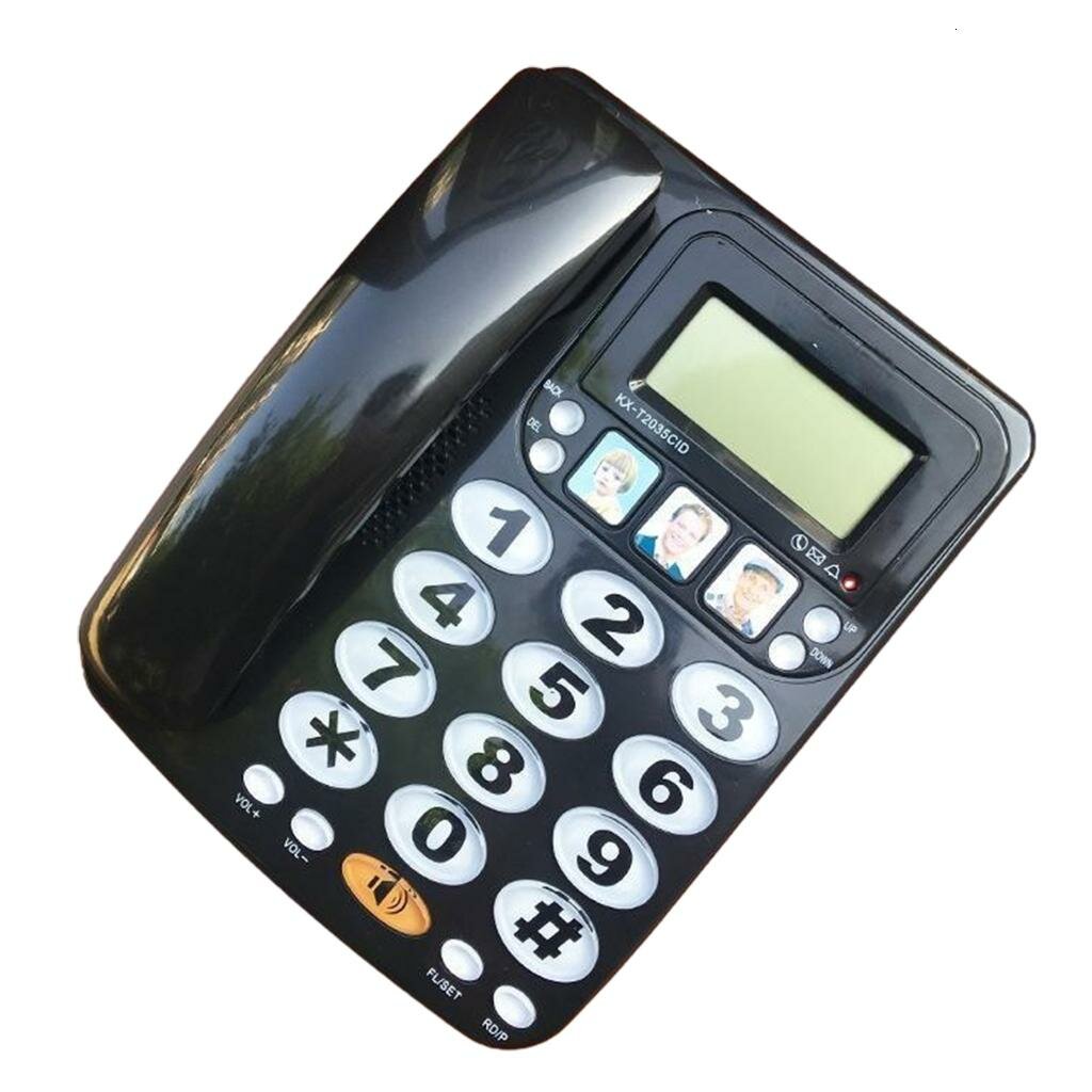 Стационарный телефон KX-2035CID, Черный