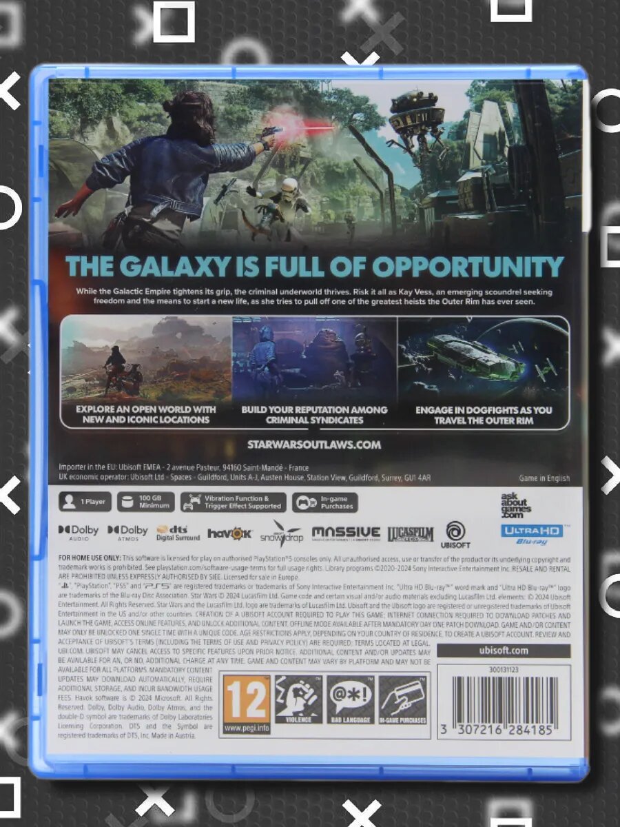 Star Wars Outlaws (PS5, RU) — фото 1