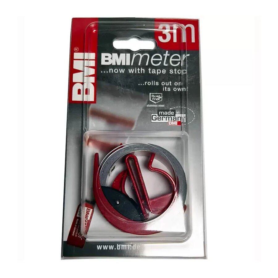 BMI Meter 3M, красная рулетка для измерения