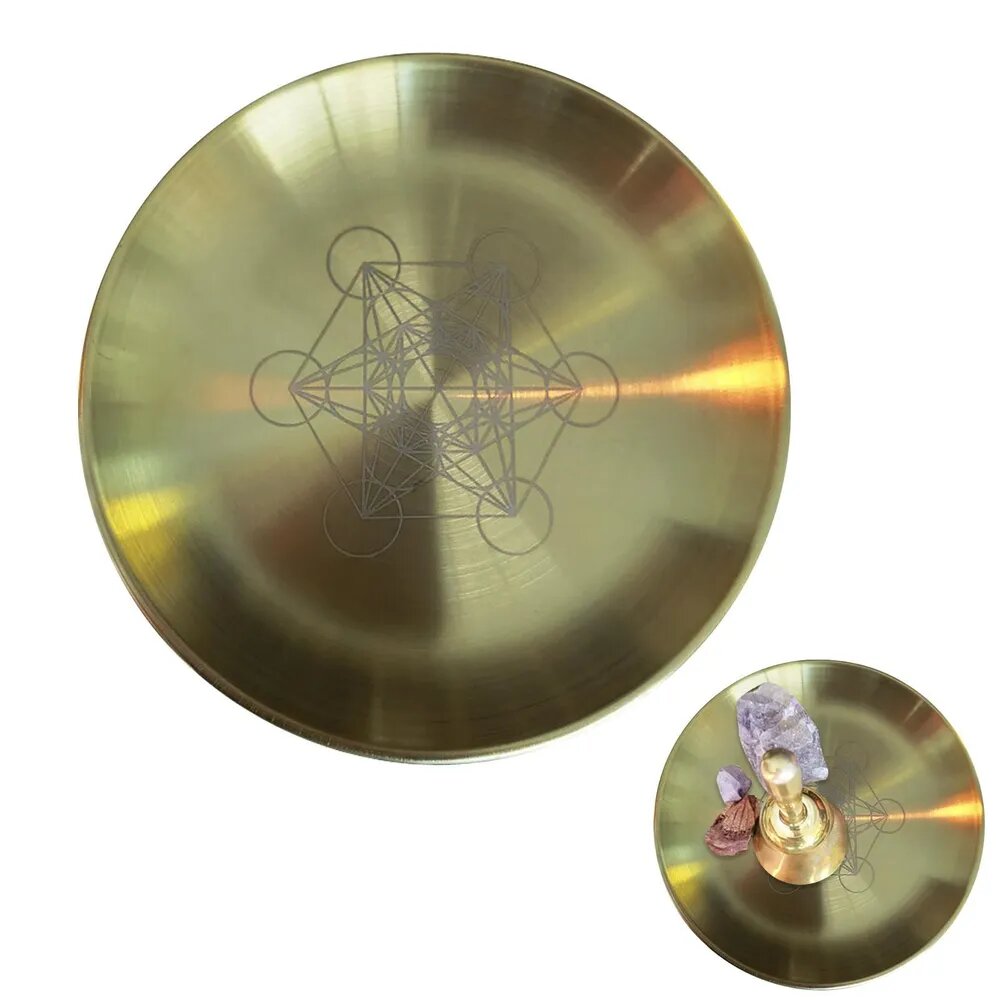 Языческий ритуал, поднос, алтарь, пентаграмма, пластина, аксессуары для домашнего декора, подарок ведьмы