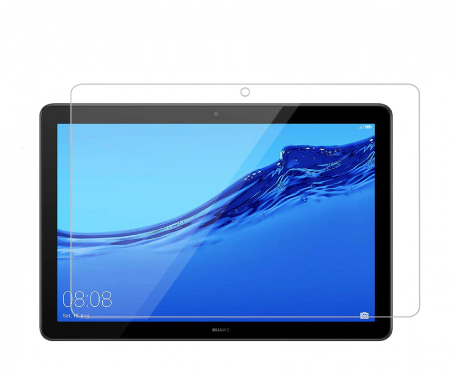 Защитное противоударное стекло MyPads для планшетов Huawei MatePad T 10s и MatePad T 10 с олеофобным покрытием