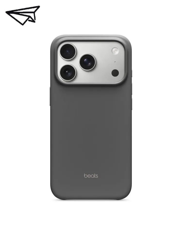 Чехол Beats для iPhone 17 Pro Max с MagSafe и поддержкой управления камерой Темно-серый