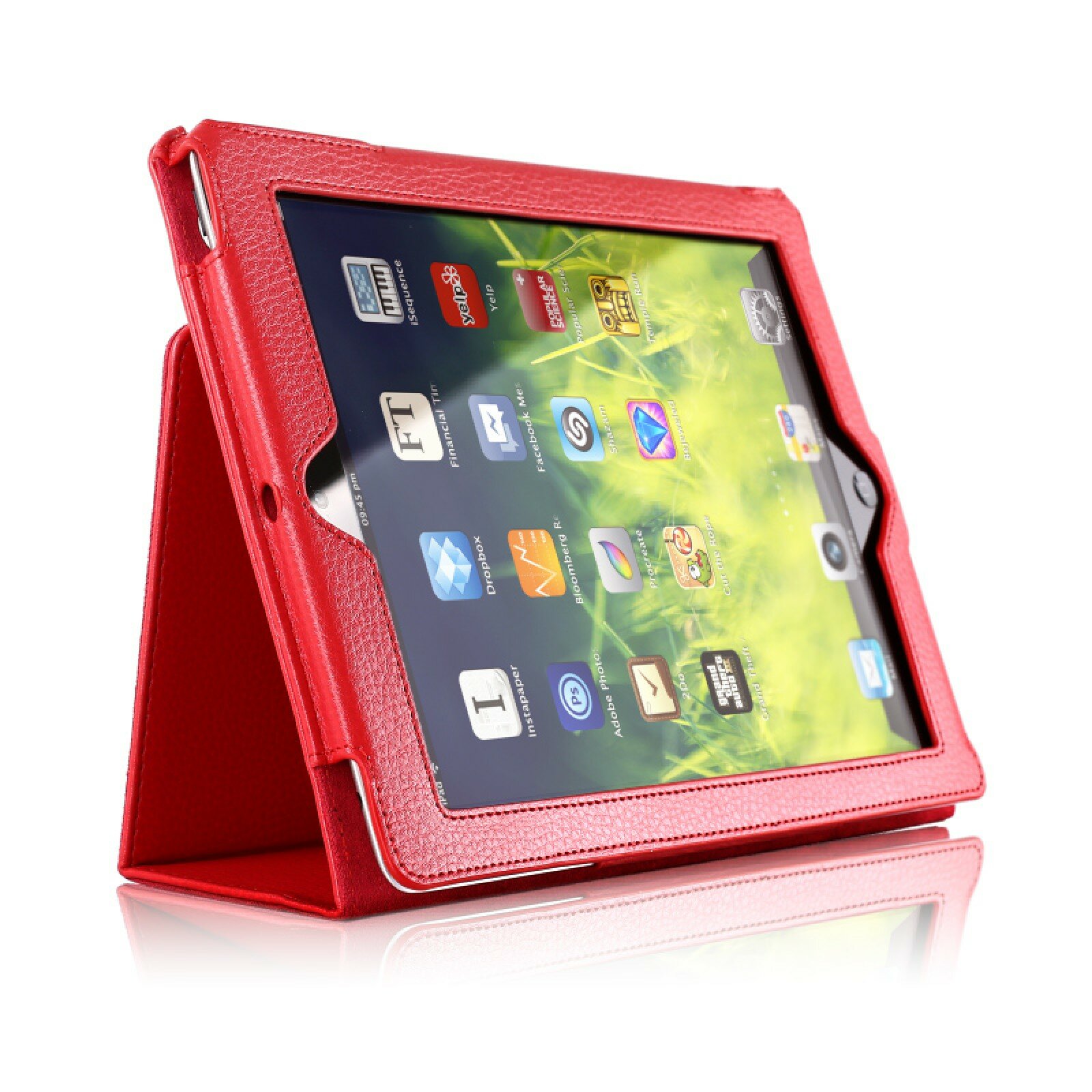 Чехол-книжка MyPads для iPad Pro 9.7 (2016) с функцией подставки, красный
