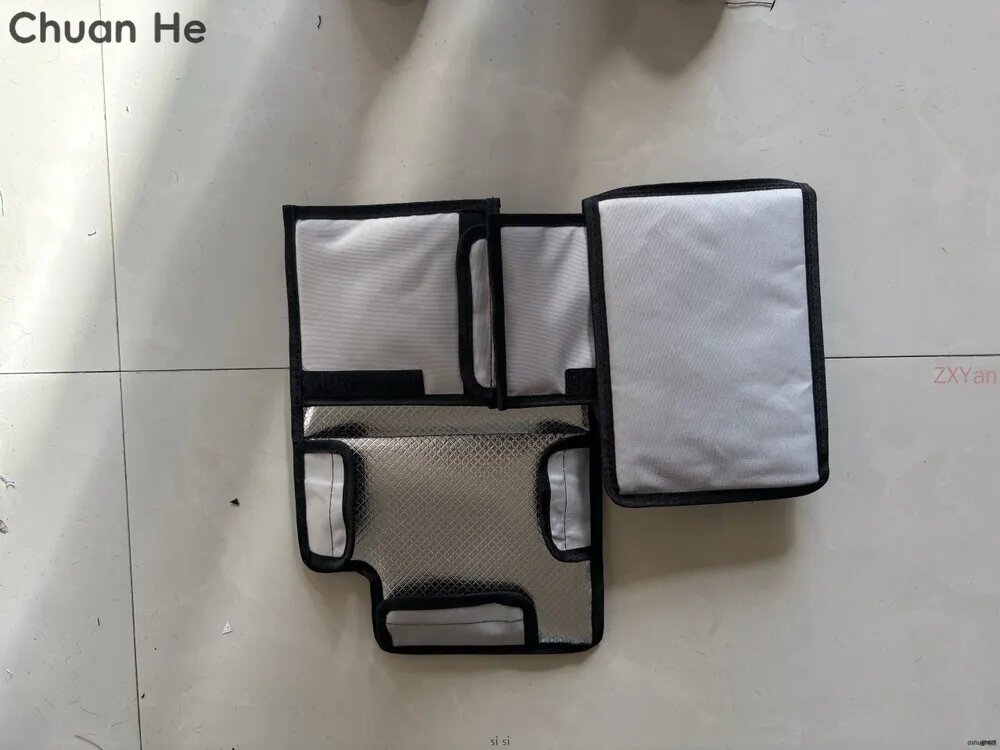 Автомобильный аккумулятор 70Ah 12V защитный чехол, белый цвет, размер 275*178*190mm