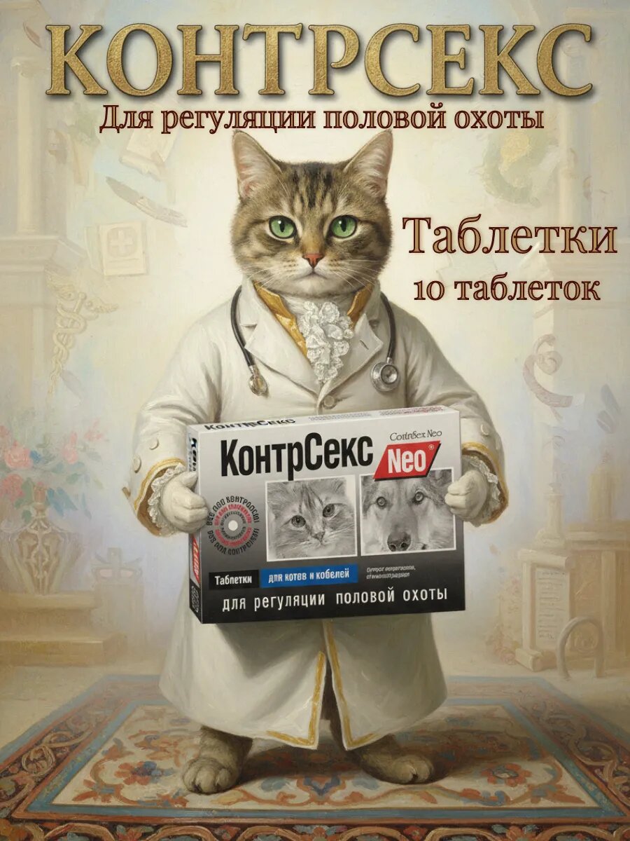КонтрСекс Neo таблетки для Котов и кобелей