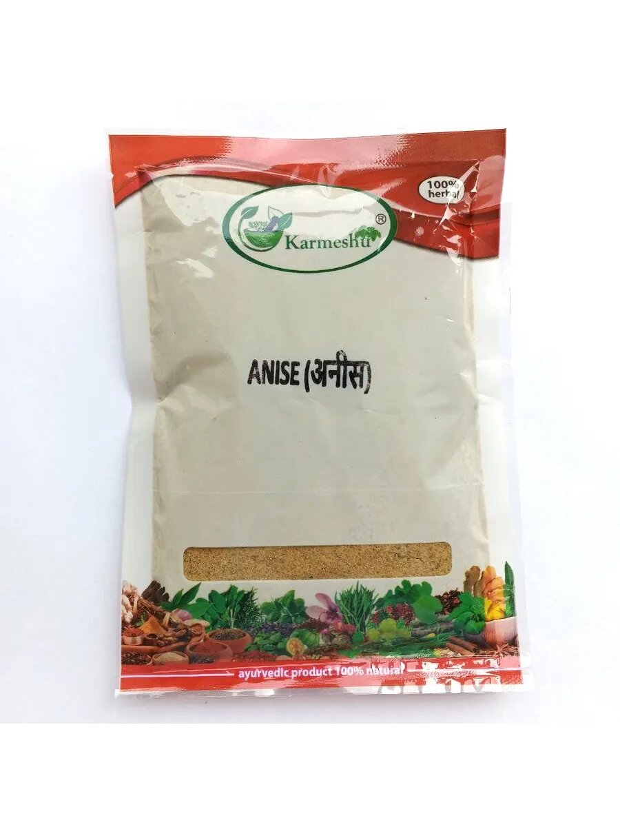 Анис молотый 100гр пакет Кармешу