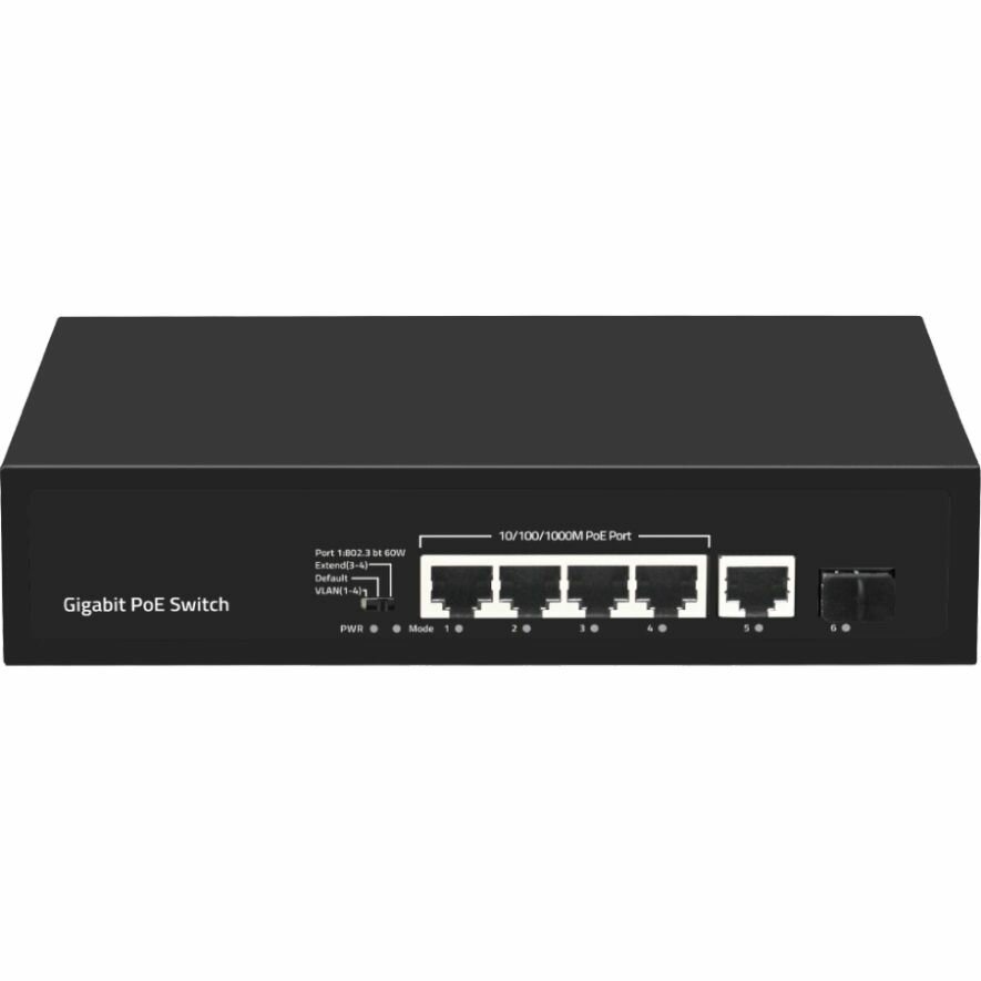 GIGALINK GL-SW-G005-04P(BT) Коммутатор POE
