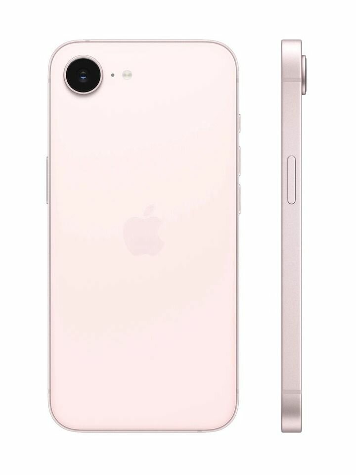 Смартфон Apple iPhone 17e, 6.1 ", 512 ГБ, цвет Soft Pink (Нежный розовый), eSim