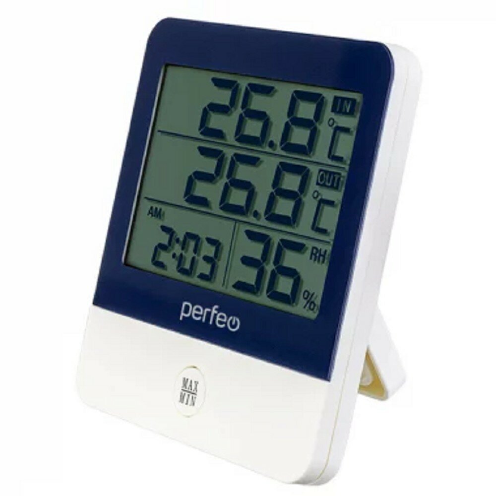 Часы метеостанция с датчиками Perfeo PF-CX-260A