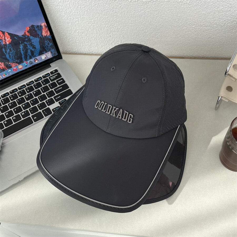 Складная кепка с козырьком для мужчин и женщин, летняя туристическая кепка с защитой от солнца, быстросохнущая, с открытым верхом, универсальная уличная кепка от солнца.