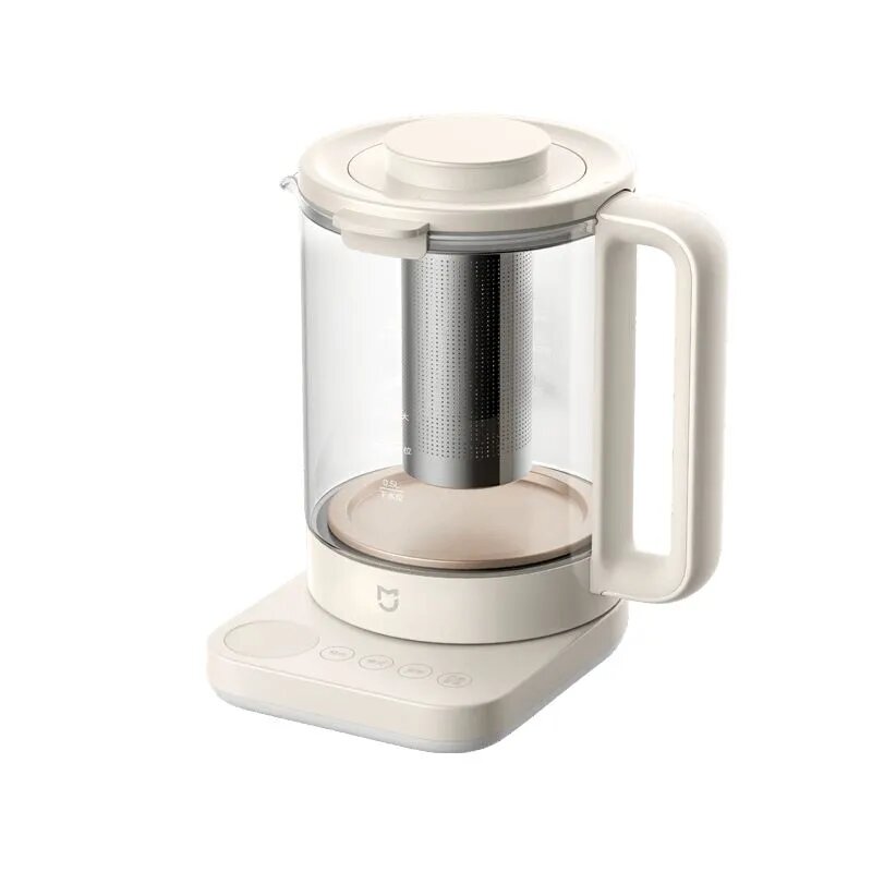 Электрический чайник Mijia Multifunctional health pot S2 MJDGNYSH02DEM Q, светло-бежевый, белый
