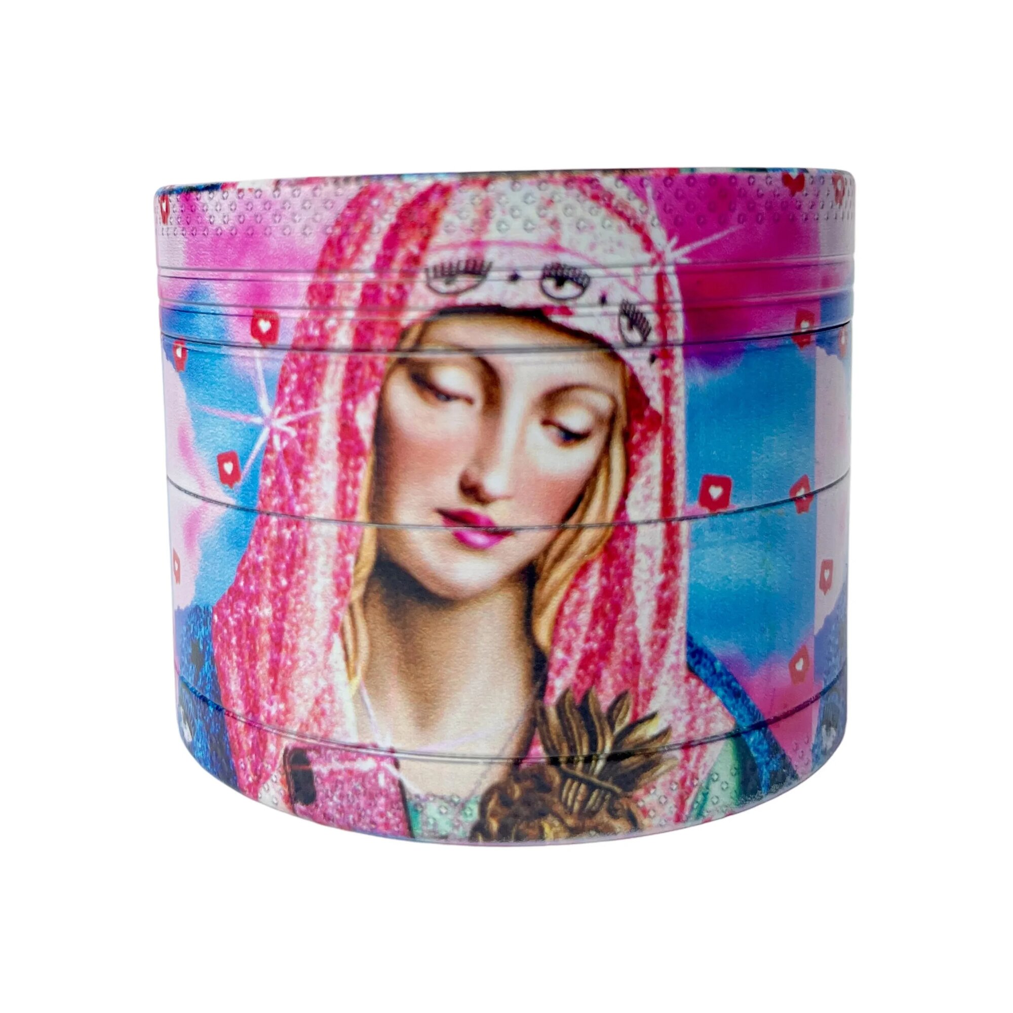 Мельница для трав Дева Мария, 2inch grinder, цвет 2