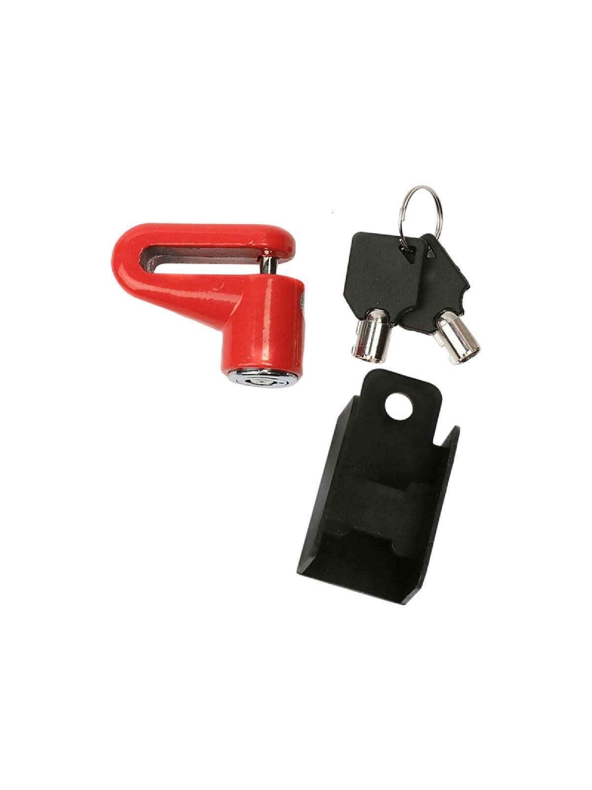 Защитный Дисковый Замок Колеса с Ключом, Навесной Замок Тормозов Горных Велосипедов, Мотоциклетные Велосипеды, Противоугонный Замок Колесных Дисковых Тормозов