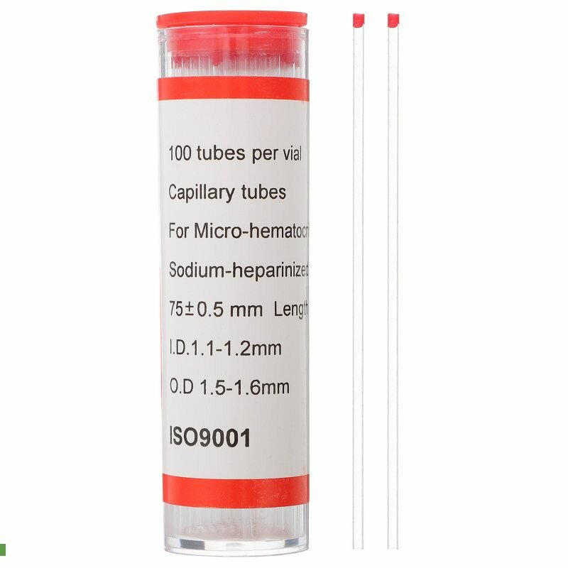 100 капельных пипеток для плавления, индивидуальные капилляры