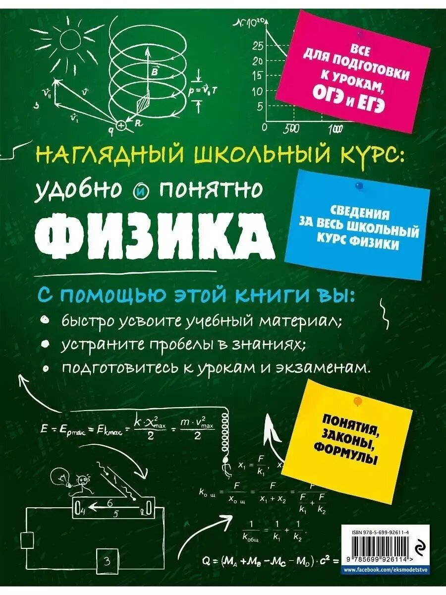 Попова И. А. Справочник. Физика. Наглядный школьный курс: удобно и понятно