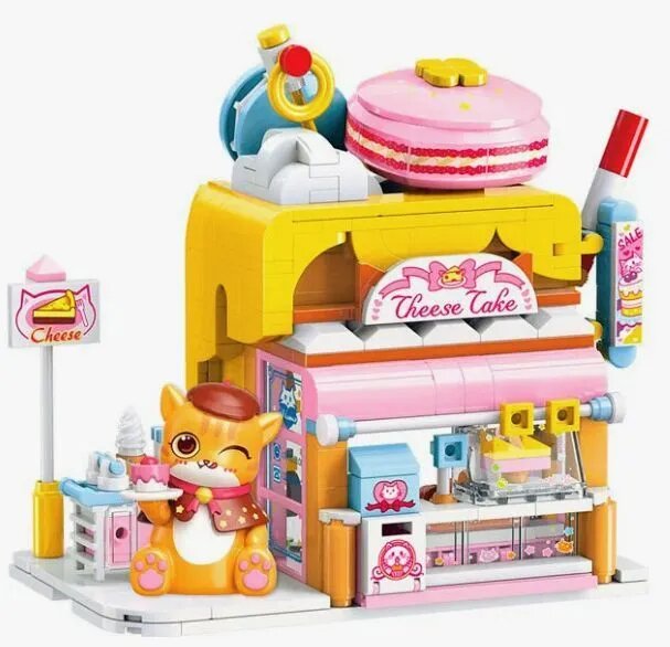 Keeppley 28006 конструктор для девочек 364 детали пластик Cheese Cake