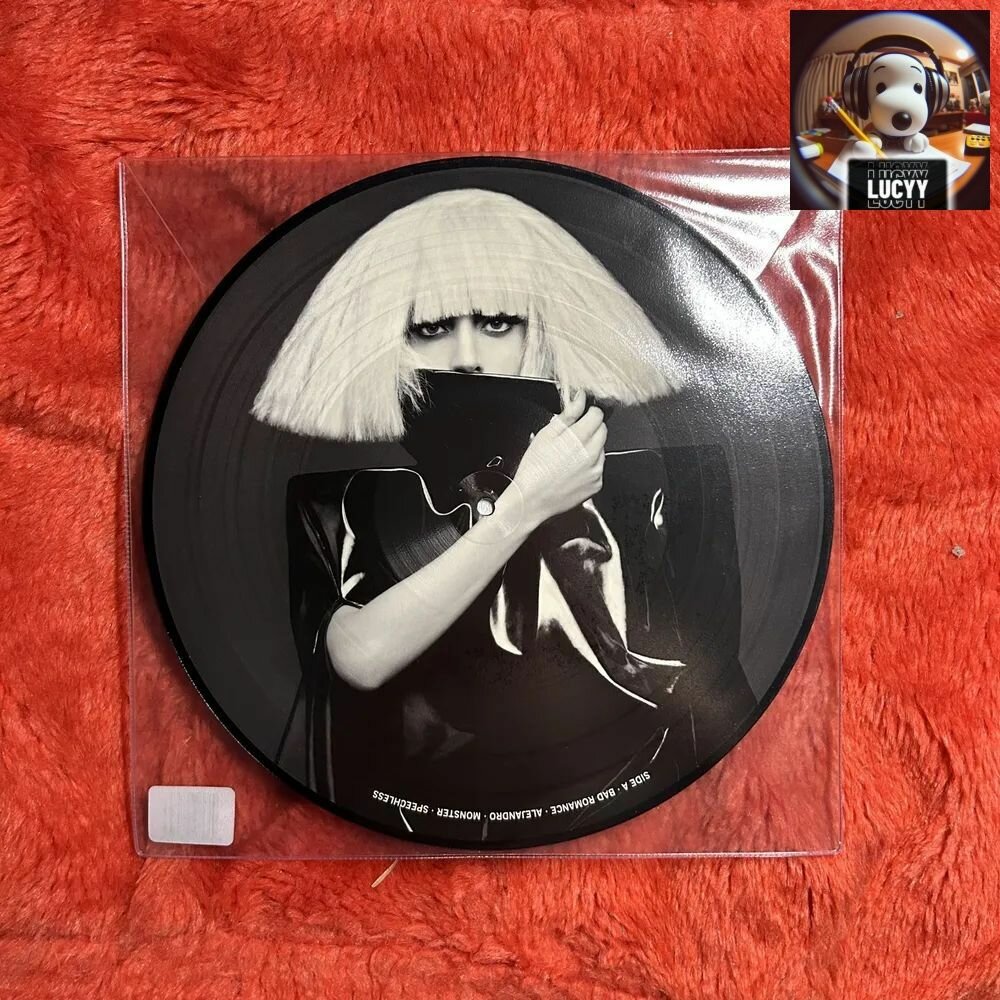 Супер-редкость! Винил Lady Gaga - Fame Monster LP (Limited Picture Disc Edition) Леди Гага-Lucyy